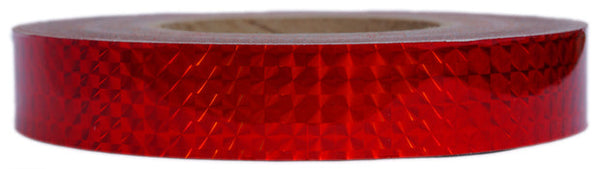 Ruby Red Prismatic Tape 1" (150 feet) - Hoopnotica
